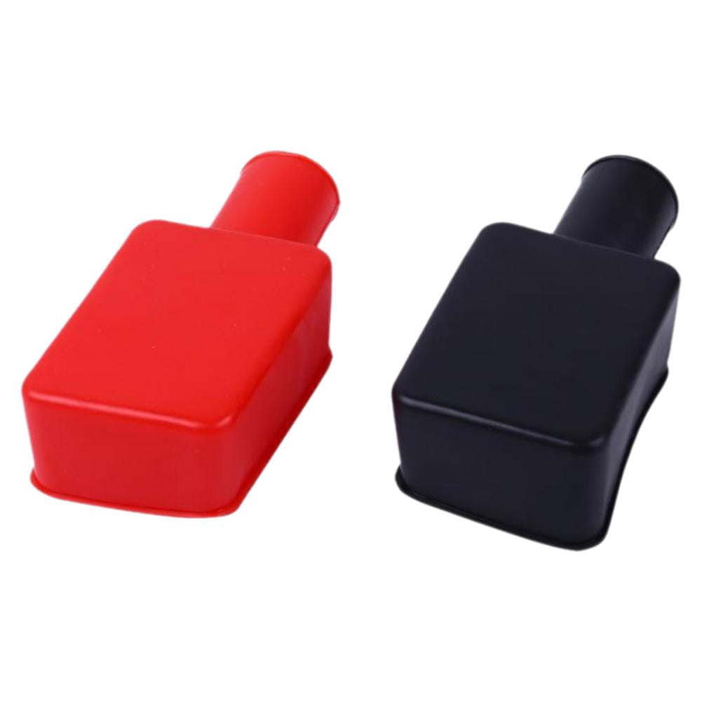 Universal Car Battery Clamp Terminal Insulation Rubber Cover Positive ...