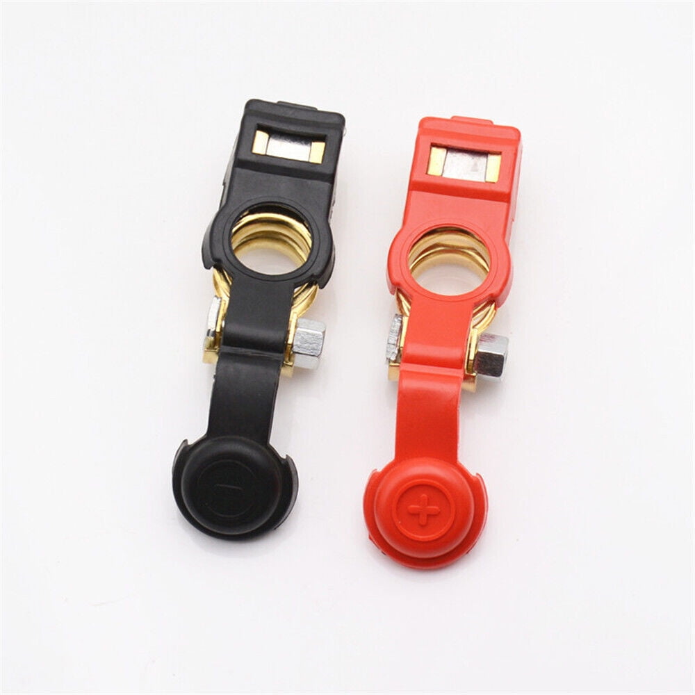 Universal Car Battery Terminal Connector Top Post Positive Negative ...