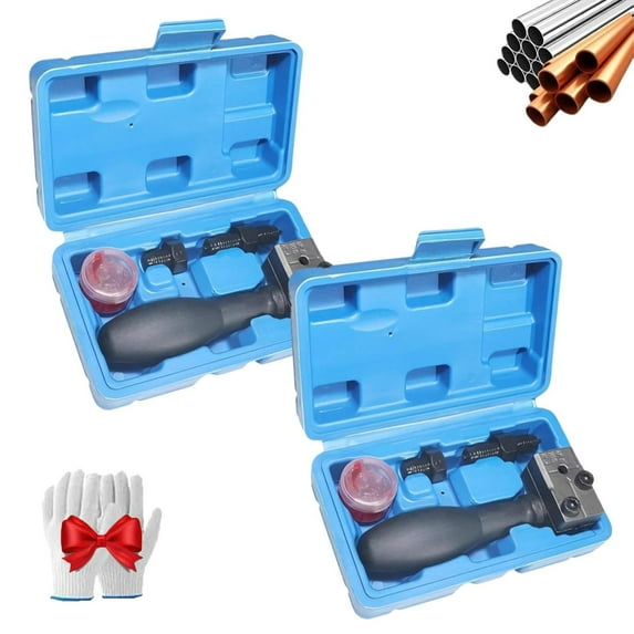 Universal Car Brake Line Flaring Tool Kit, 3/16” Double & Bubble Flare ...