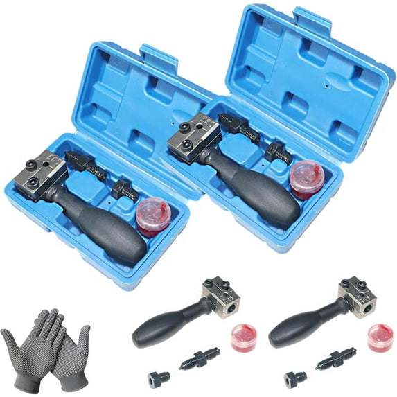 Universal Car Brake Line Flaring Tool Kit, 3/16 Inch Precision Pipe ...