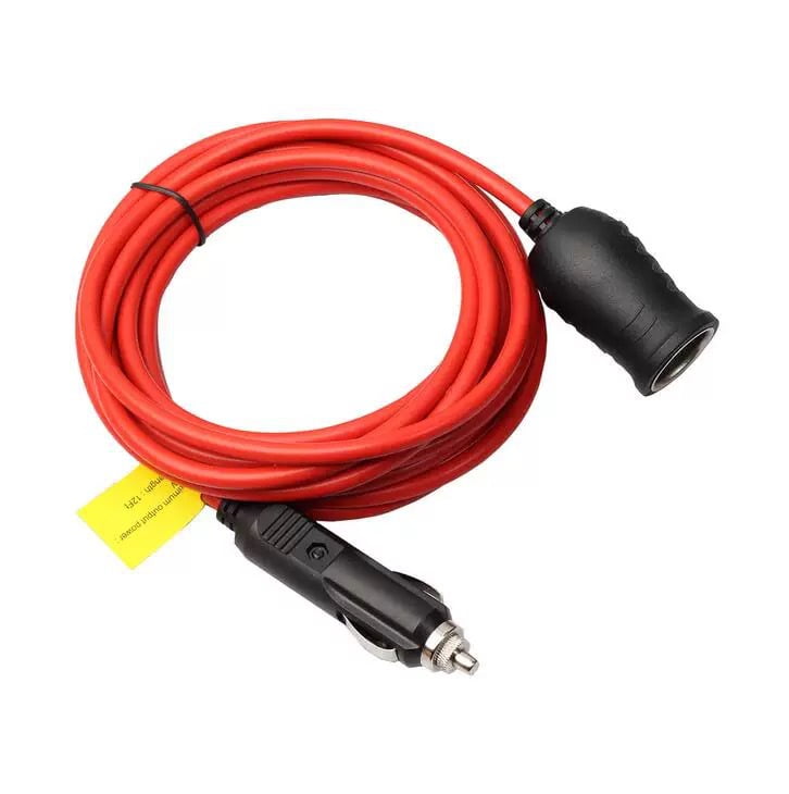 Universal Car Cigarette Lighter Extension Cable Cord High-power 12V 24V ...