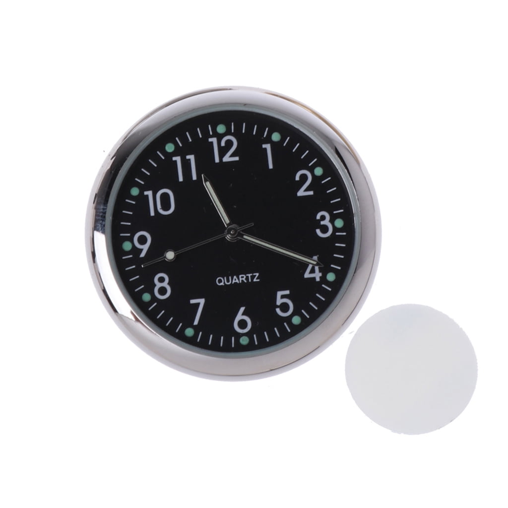 Universal Car Clock Stick-On Electronic Watch Dashboard Noctilucent ...