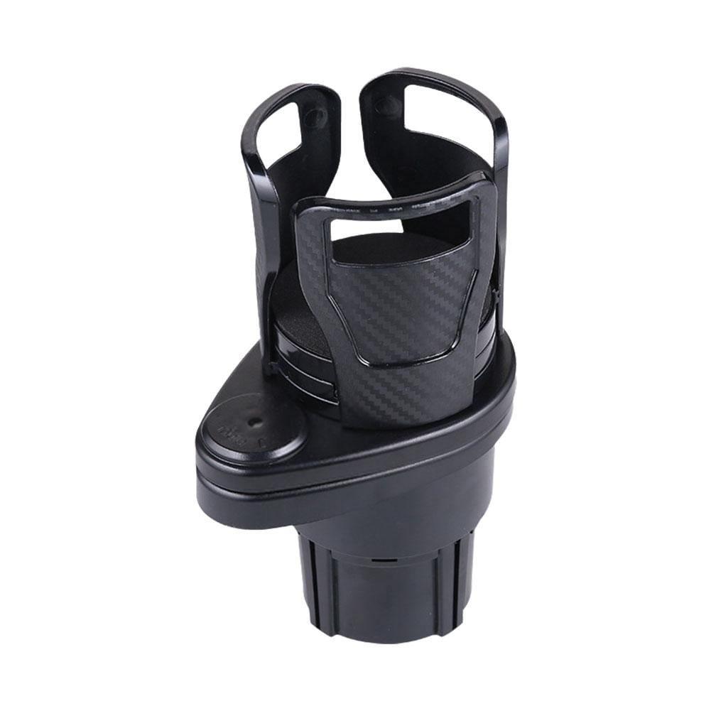 Universal Car Cup Holder Expander Adapter 2in1 Dual Mount Cup Extender ...