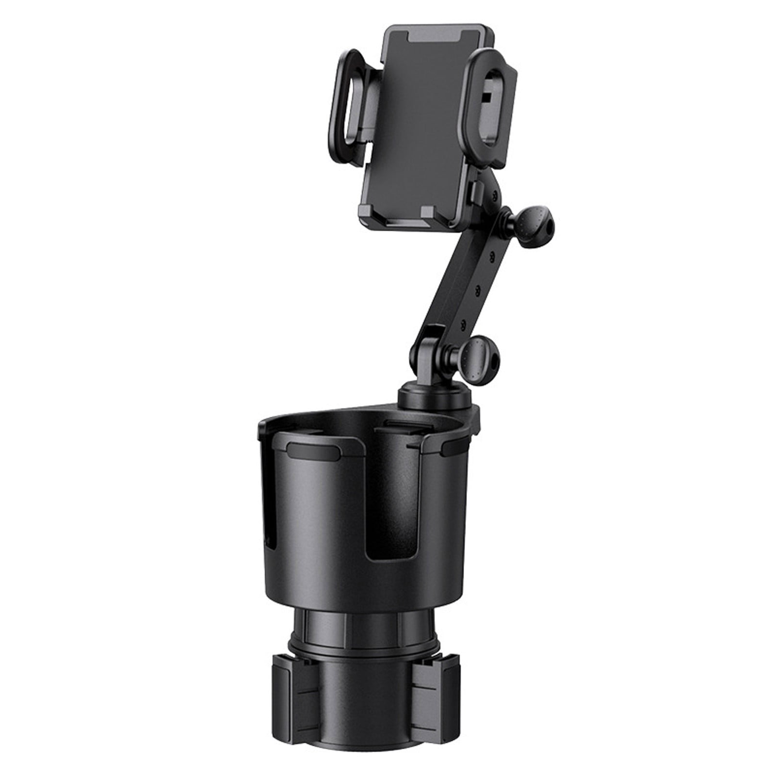 Universal Car Cup Holder Phone Mount Expander with Adjustable Stand for ...
