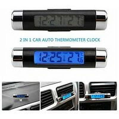 Universal Car Dashboard Digital Clock Backlight LCD Display Adjustable ...