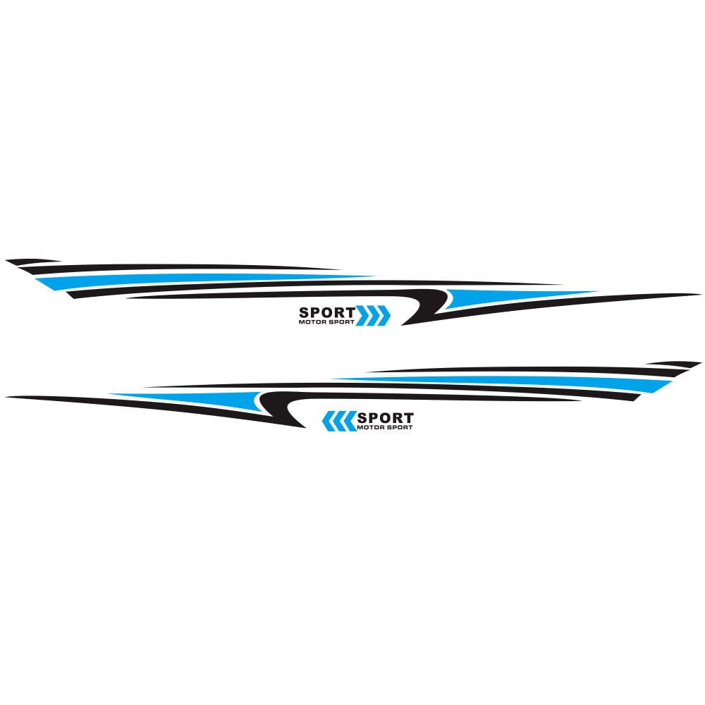 Universal Car Decal Refit Vehicle Waist Line Decal Car Body Decal Car ...