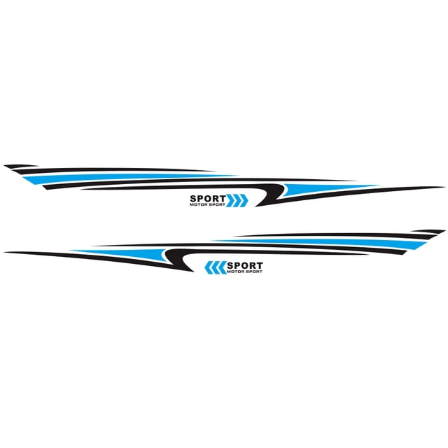 Universal Car Decal Refit Vehicle Waist Line Decal Car Body Decal Car ...