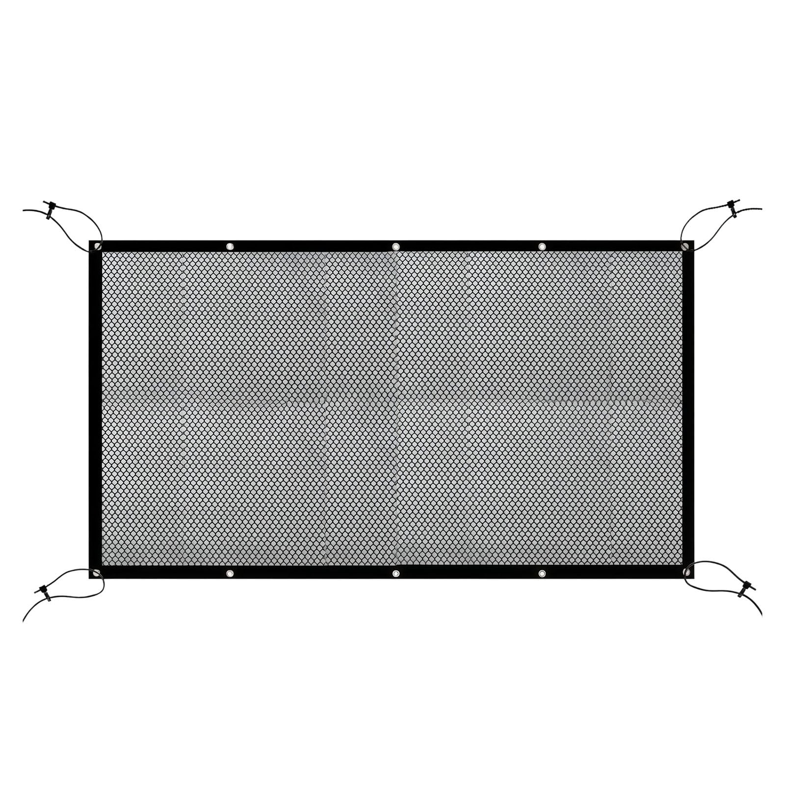 Universal Car Dog Barrier Net - Adjustable 45x30 Inch Mesh Pet Divider ...