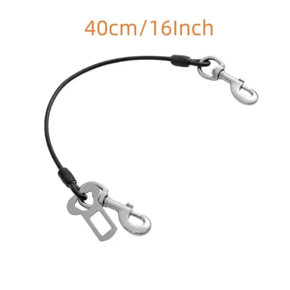 Universal Car Dog Safety Leash Pet Vehicle Anti-bite Wire Rope Dog Seat ...