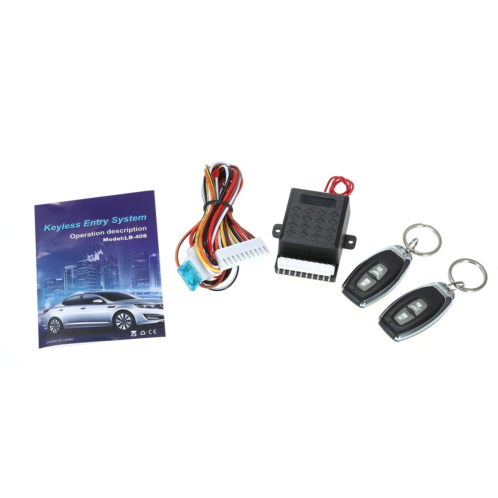 Universal Car Door Lock Trunk Release Keyless Entry System Central ...