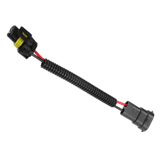 Universal Car Exchange Connector Male Female Socket Adapter H11 to 9006 ...