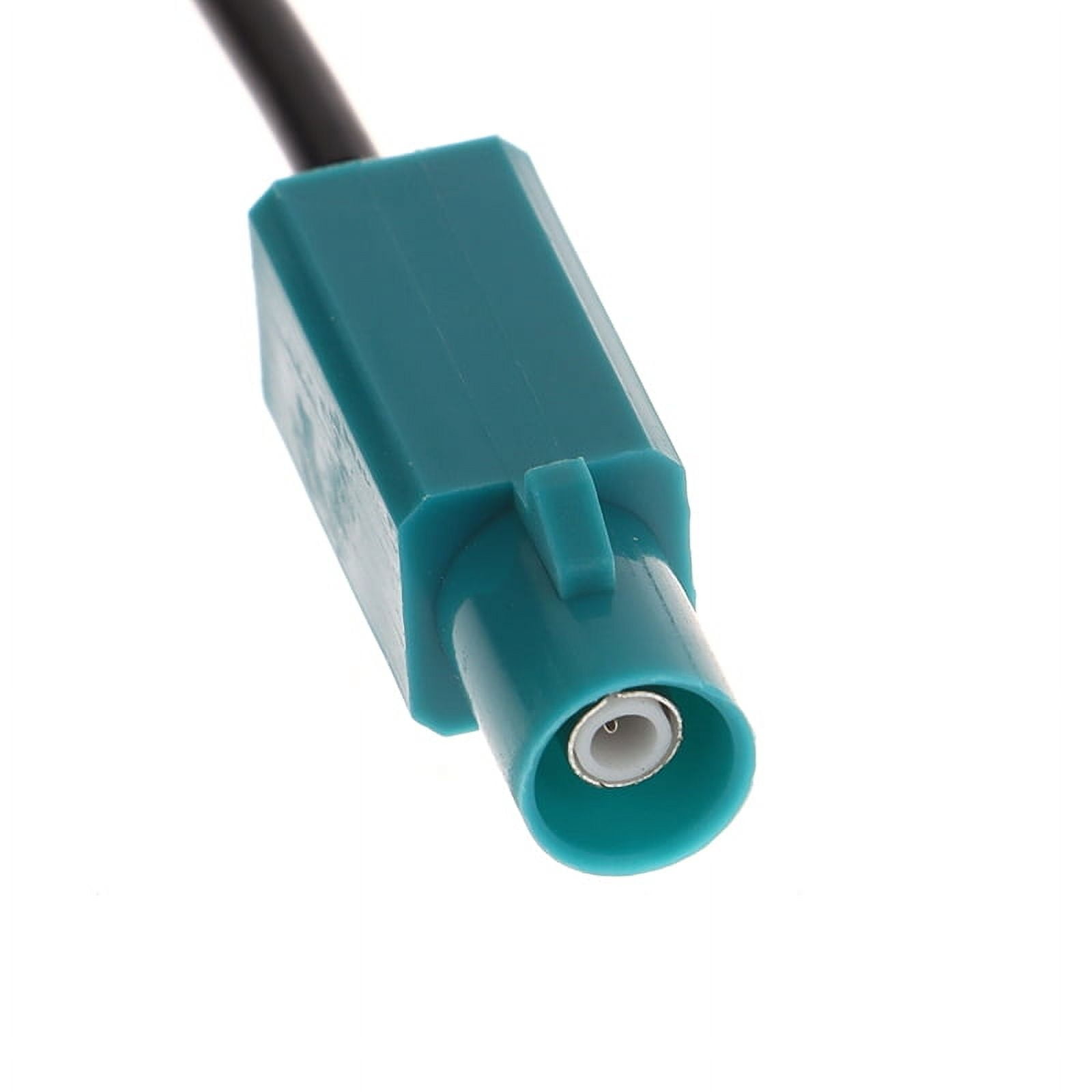 Universal Car FM Stereo Radio Antenna Adapters Cable Fakra Z Male To DIN Plug Converter Radio ...