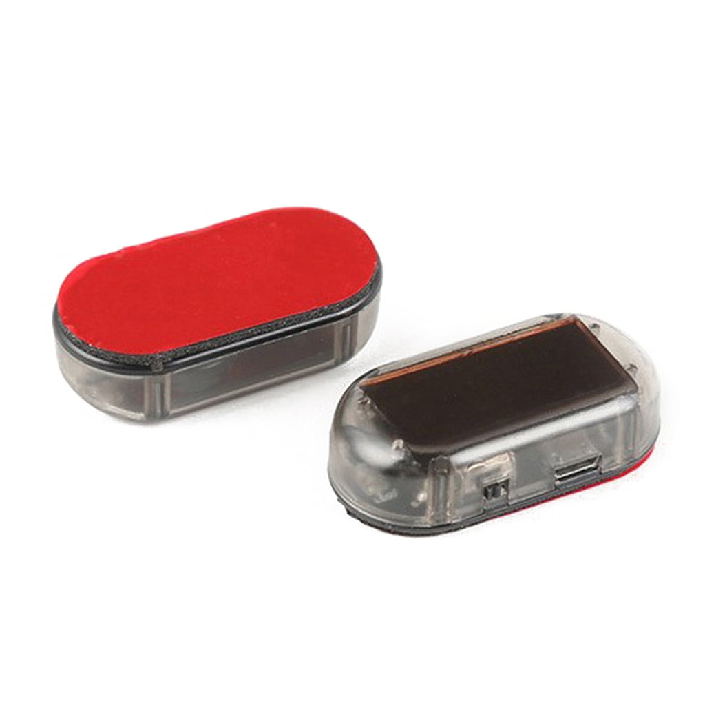 Universal Car Fake Solar Power Alarm Lamp Security System Warning Theft ...