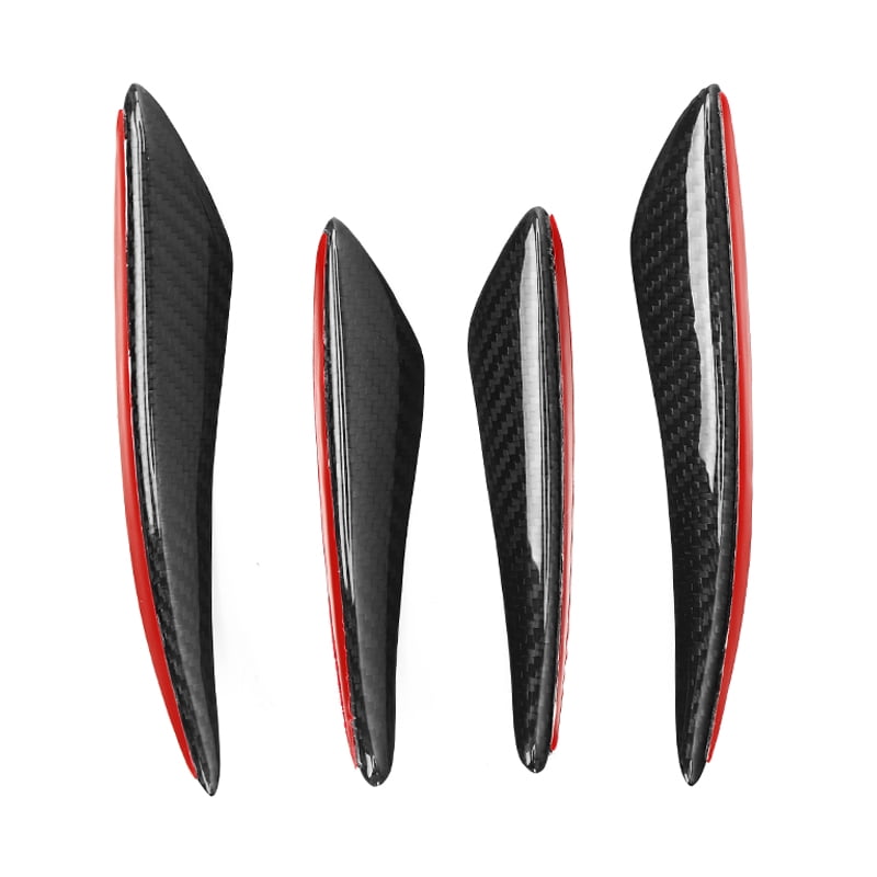 Universal Car Front Bumper Lip Decoration Diffuser Shunt Fin Body ...