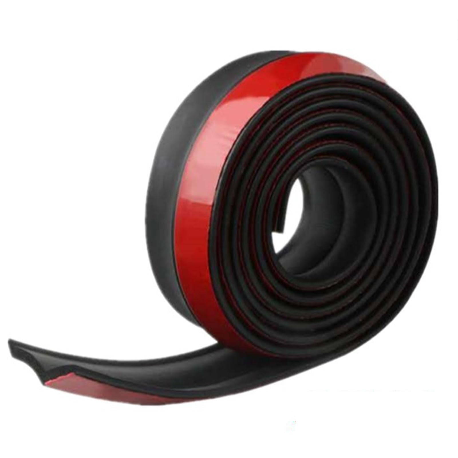 Universal Car Front Bumper RRF12 Spoiler Rubber Sticker Protector Body ...