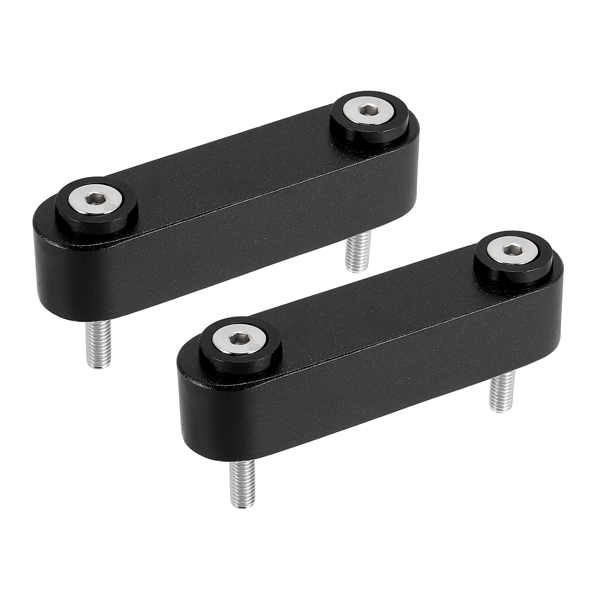 Universal Car Front Hood Vent Spacer Riser with Bolts Aluminum Alloy ...