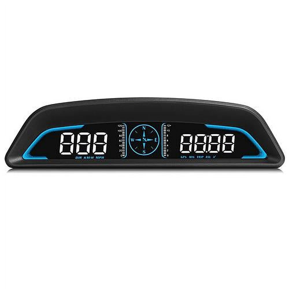 Universal Car HUD GPS Head up Display Speedometer Odometer with ...