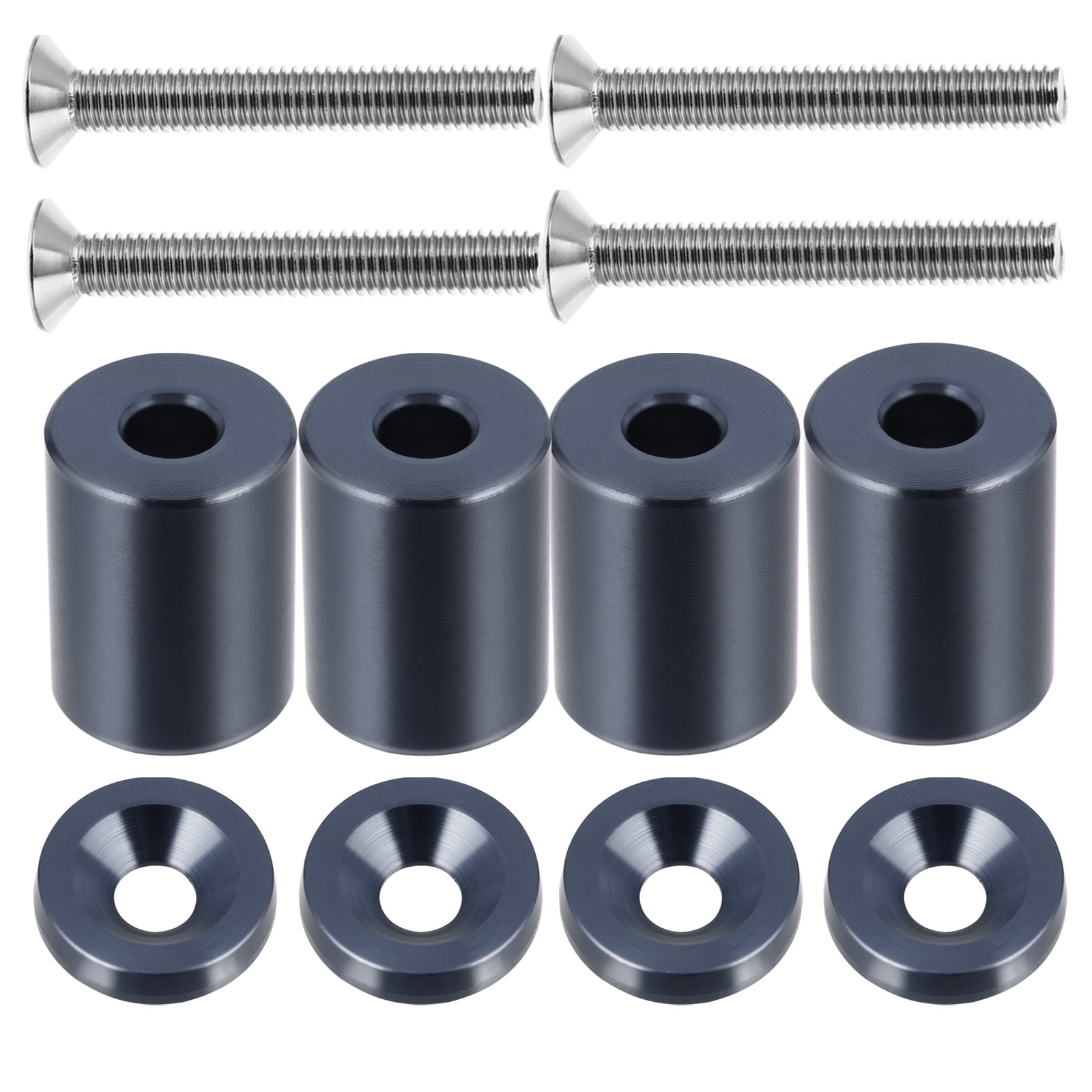 Universal Car Hood Riser Kit Aluminum Alloy Spacer Bolts - Walmart.com