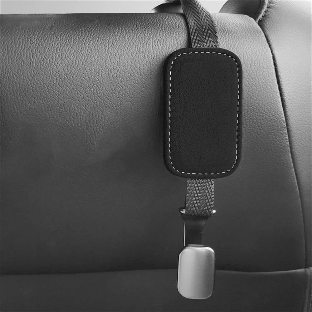 Universal Car Hook Car Seat Back Flip Hook Hanger Headrest Rod Mount ...