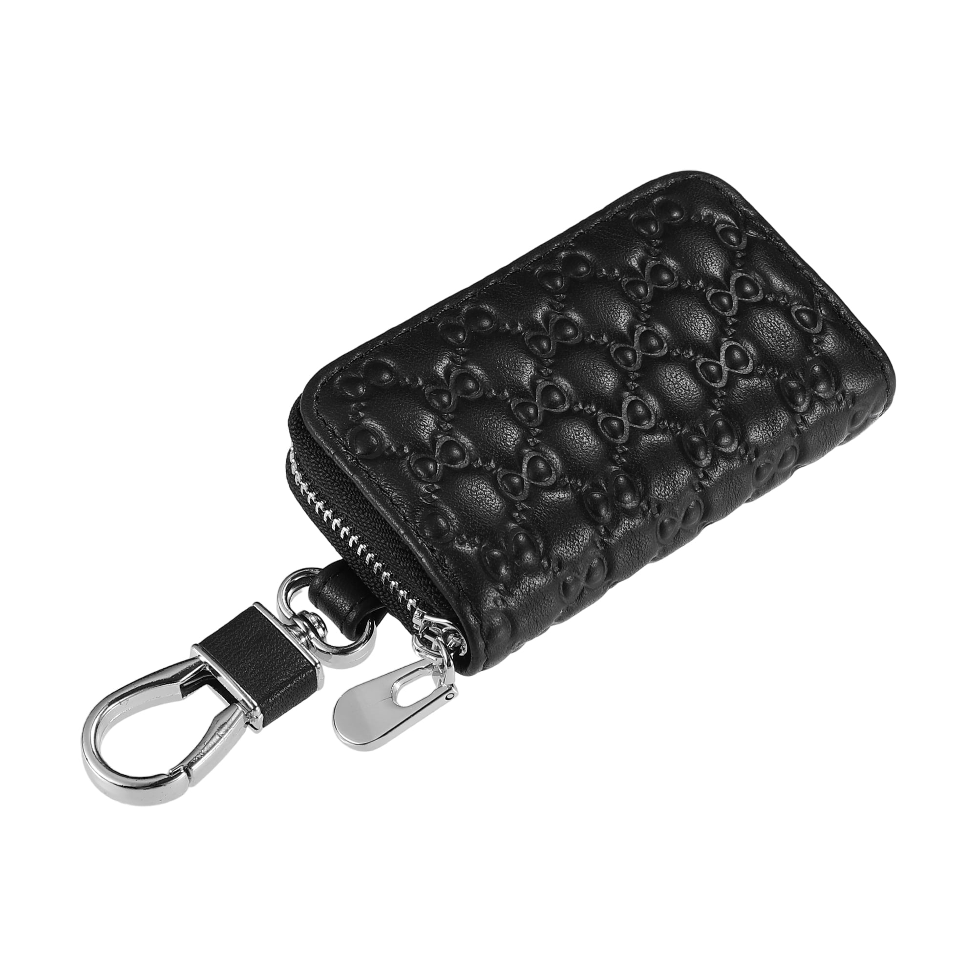 Universal Car Key Fob Case Genuine Leather Car Smart Key Fob Holder ...