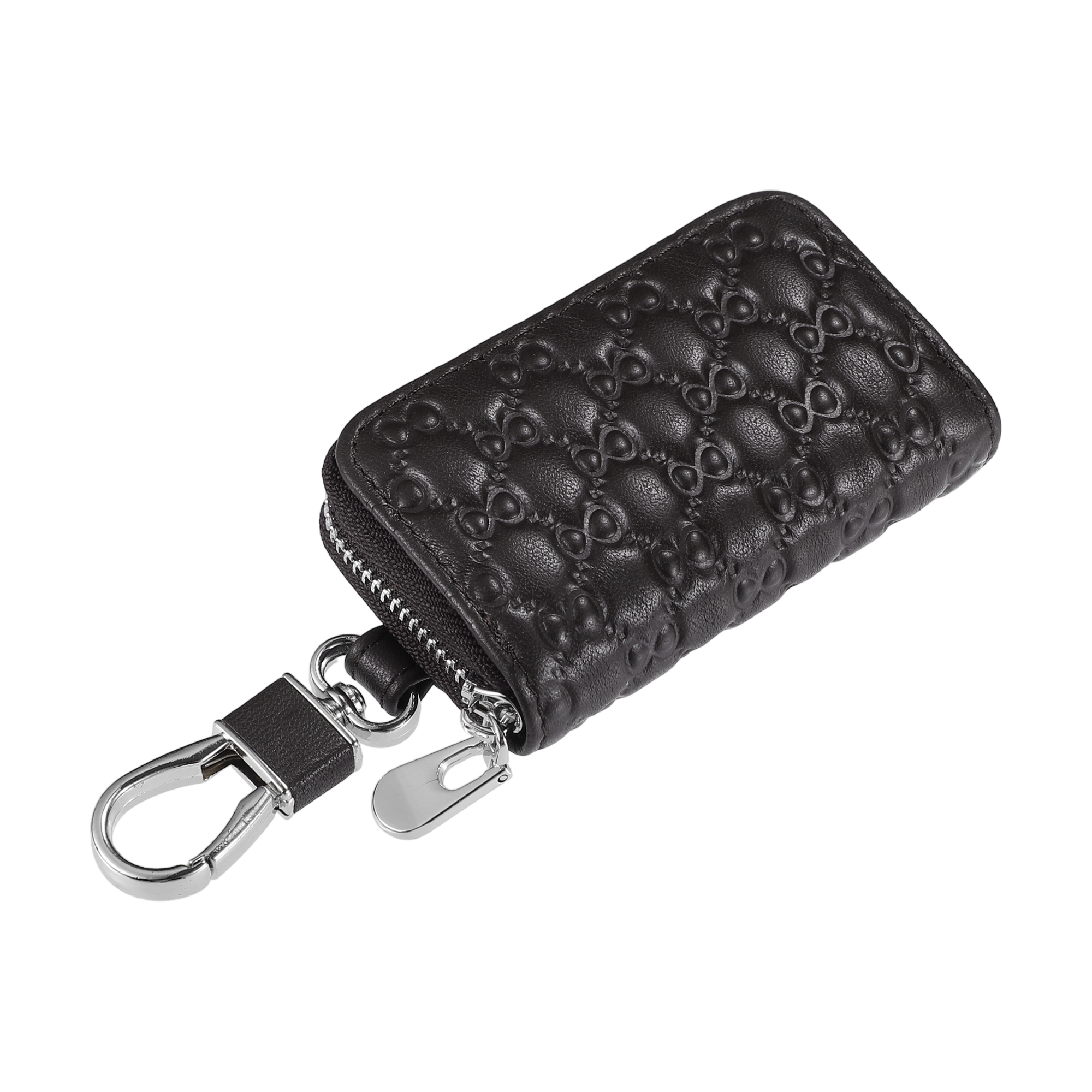 Universal Car Key Fob Case Genuine Leather Car Smart Key Fob Holder ...