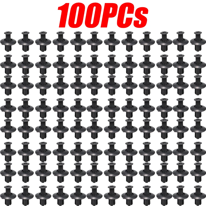 Universal Car Plastic Push Rivets for Bumper and Door Trim Panel ...