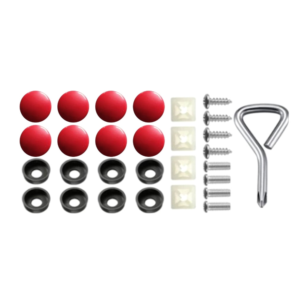 Universal Car Plate Mount Hardware License Plate Holder Screws with ...