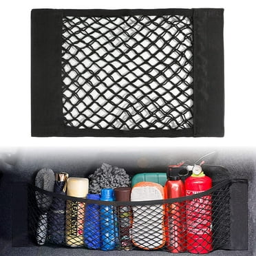 Wall Sticker Organizer Pouch Bag RV Storage Mesh Net with Adhesive Tape ...