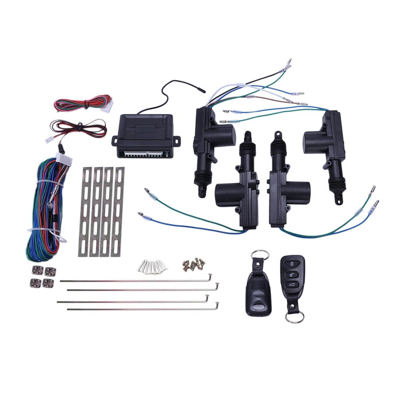 Universal Car Power Door Lock Actuator 12-Volt Motor (4 Pack) Car ...