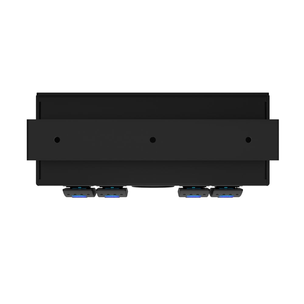 Universal Car RV Truck 4 Gang Rocker Switch Box 12V/24V ON Off Switch ...