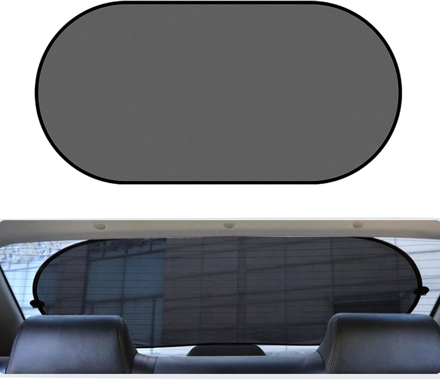 Universal Car Rear Window Sunshade With Suction Cup, Sun UV Rays ...