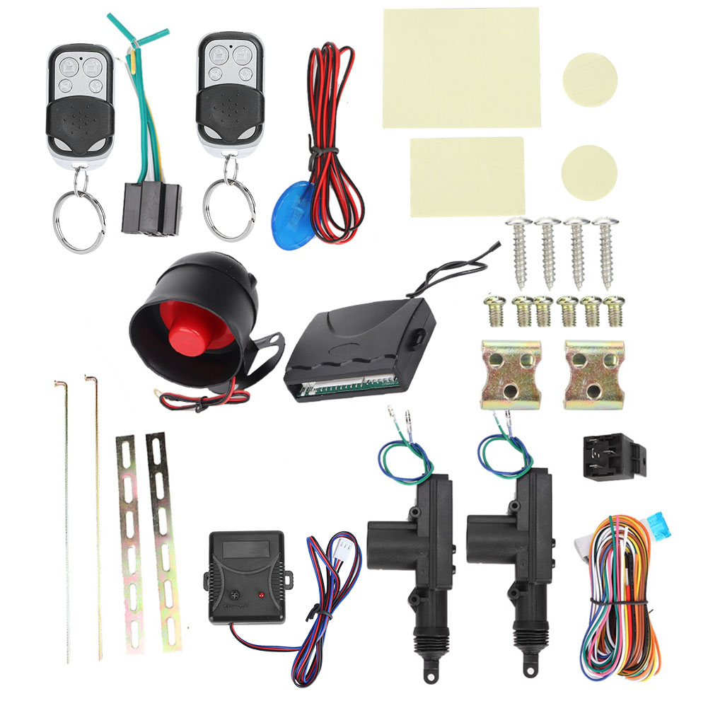 Universal Car Remote Control Central Locking Kit with Alarm ...