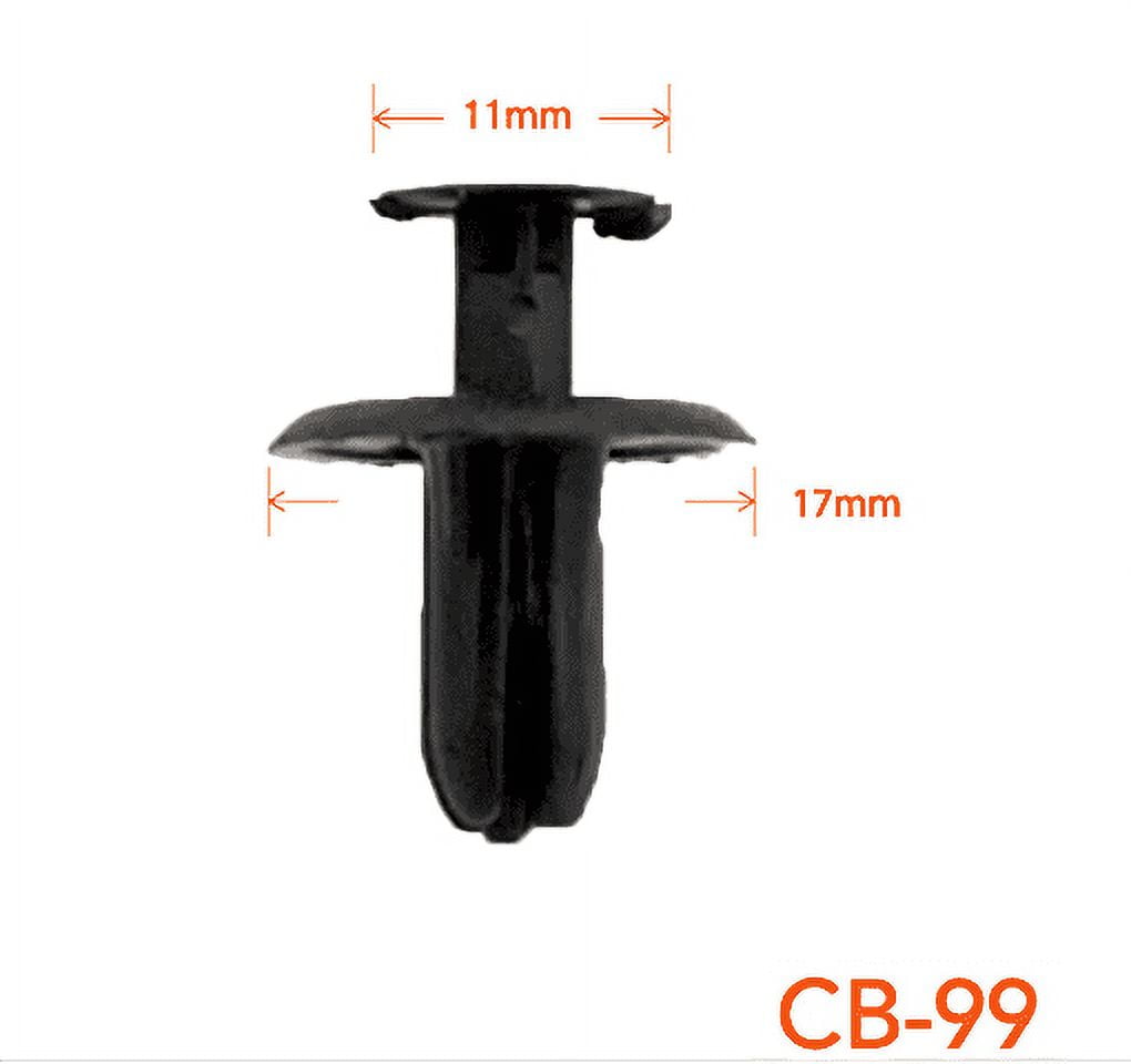 Universal Car Retainers, CB-99 Clips 50PCS/Pack - Walmart.com