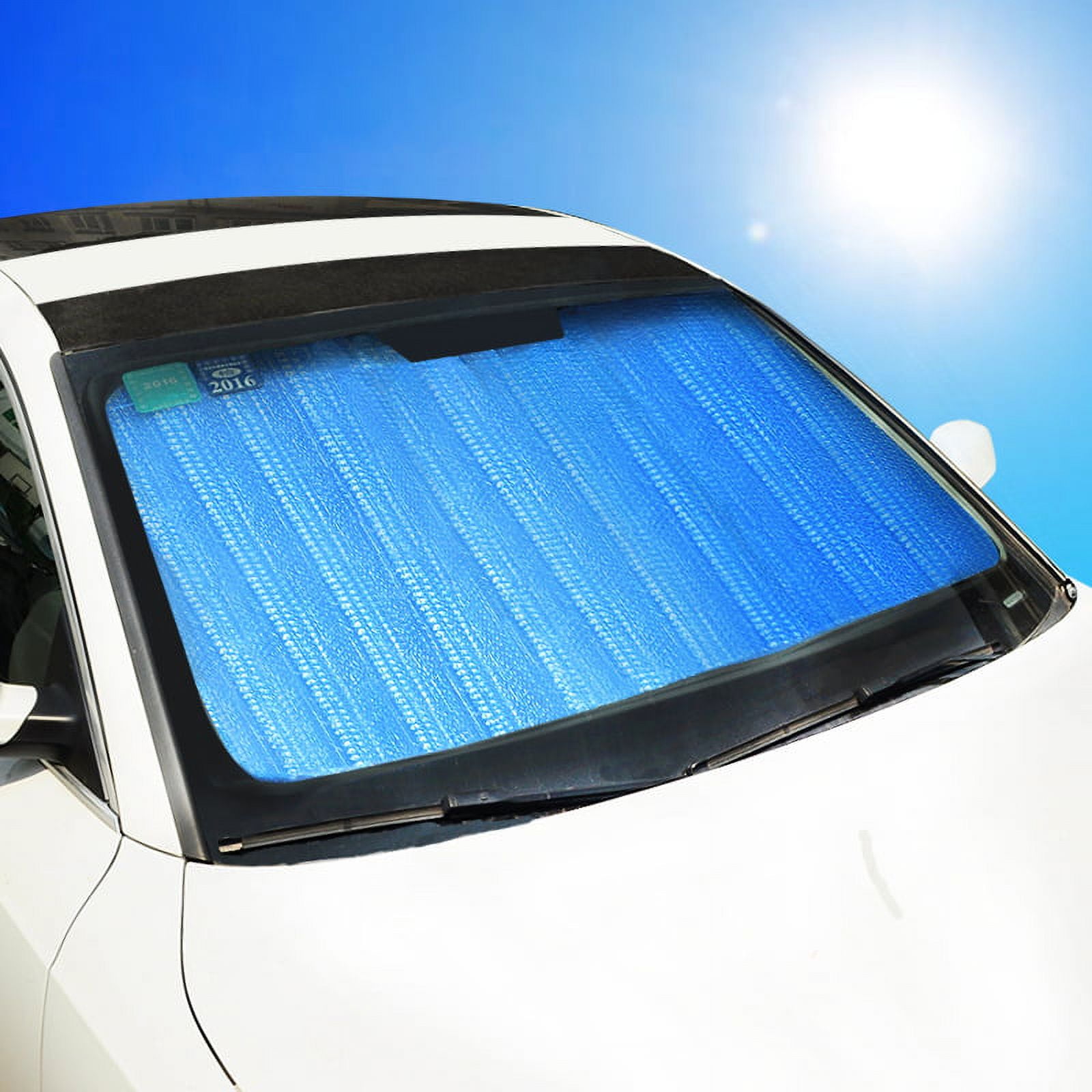 Universal Car Retractable Windshield Sun Shade Cover for Most Car ...