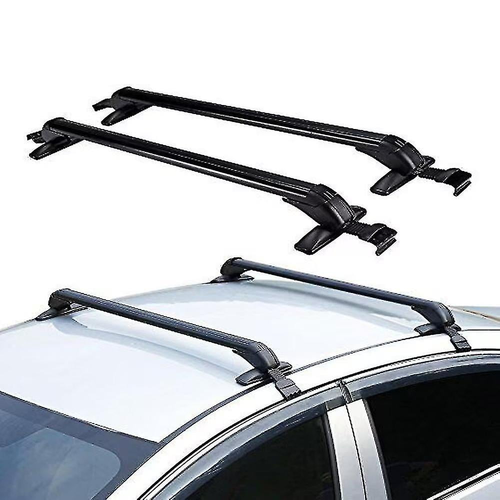Universal Car Roof Bars Luggage Rack With Lock 100CM - Walmart.com