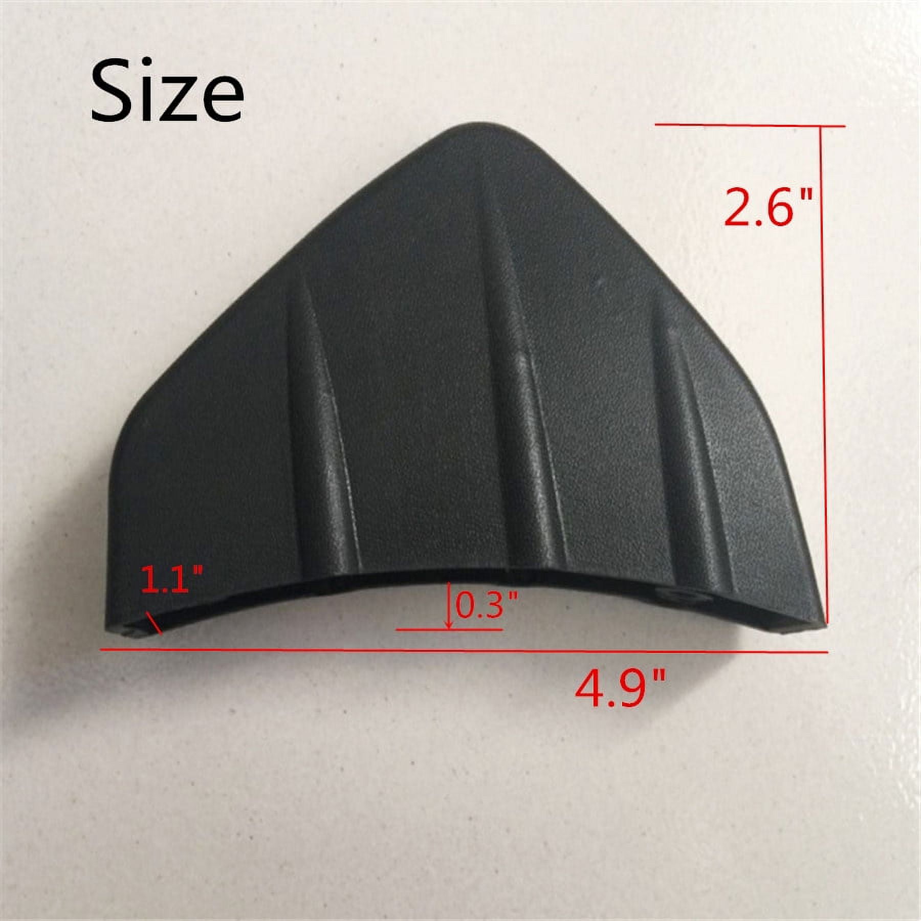 Universal Car SUV Rear Bumper Diffuser Molding Shark Fin Spoiler ...