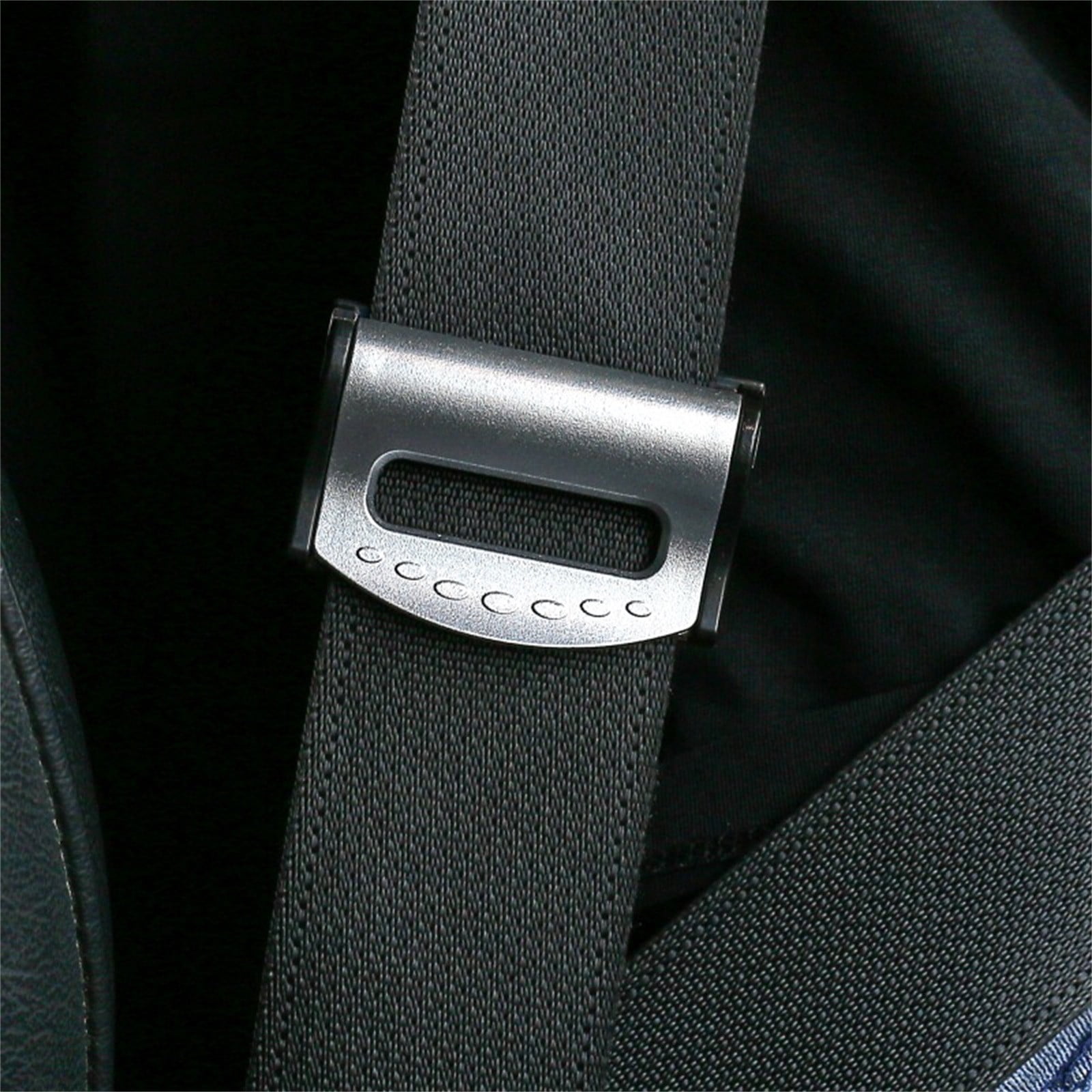 Universal Car Seat Belt Adjuster - 2-Pack Comfort Tension Clip Stopper ...