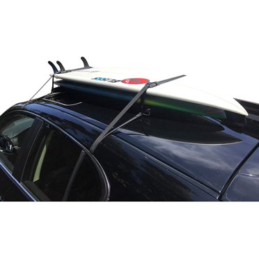 Dcenta Universal Auto Soft Car Roof Rack Outdoor Rooftop Luggage Carry ...
