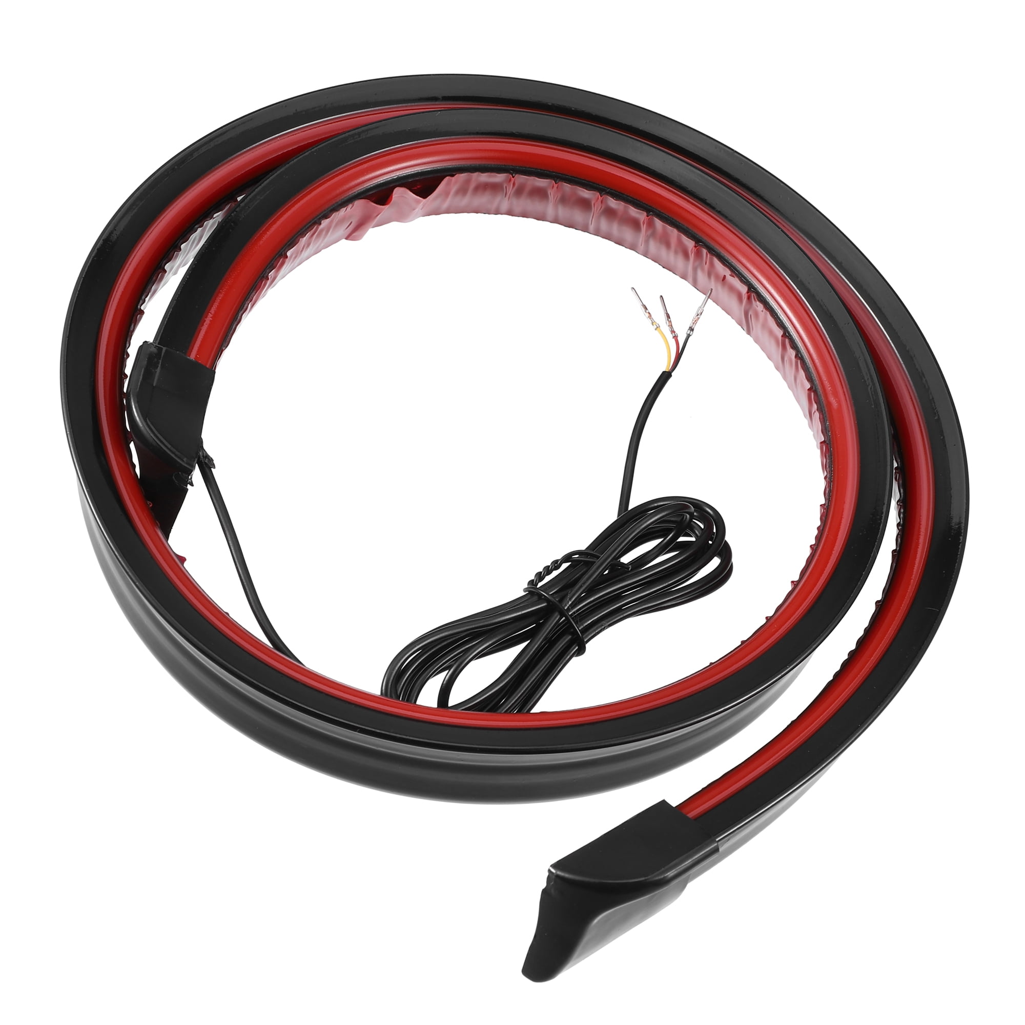 Universal Car Spoiler with Red LED Brake Light 47.2inch/1.2m Spoiler ...