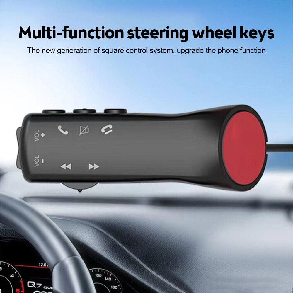 Universal Car Steering Wheel Remote Control - Compatible with Android ...
