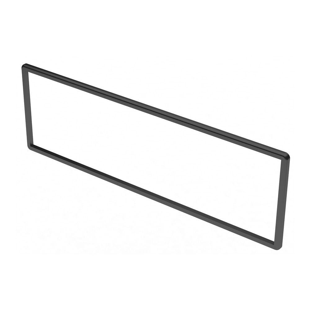 Universal Car Stereo Radio Installation Single DIN Trim Ring with 1/8 ...