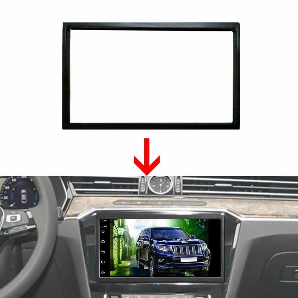 Universal Car Stereo Radio Panel 2Din Frame for 7" Large Screen Car ...