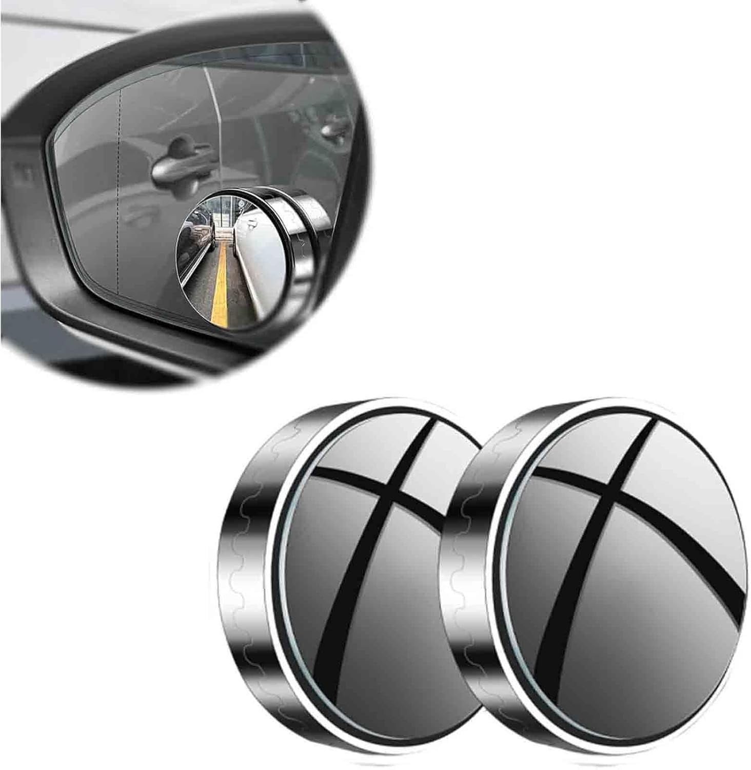 Universal Car Suction Blind 360 Rotating Swivel Wide Angle Sun Shade ...