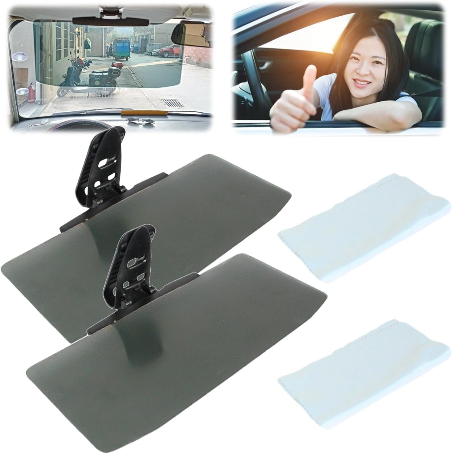 Universal Car Sun Visor with Polarized Glare Protection, 2025 New ...