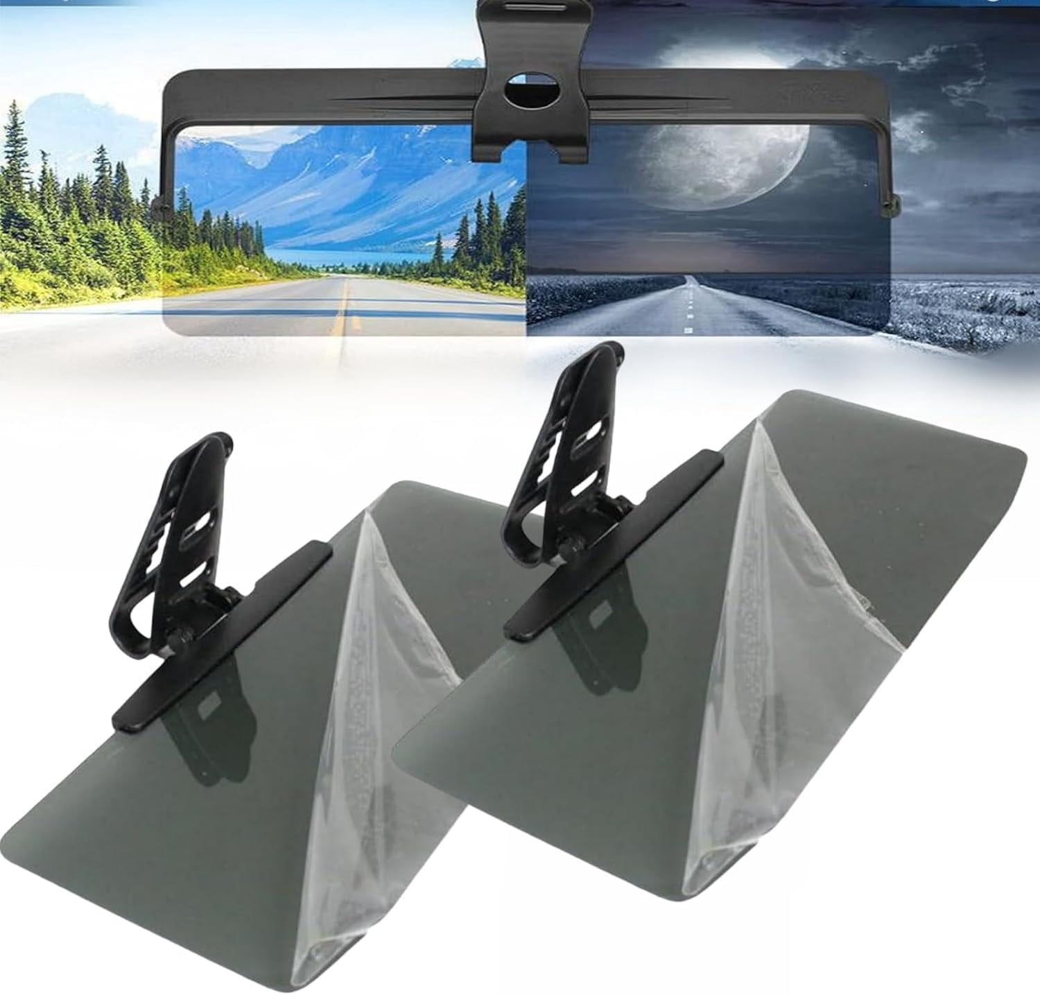 Universal Car Sun Visor with Polarized Glare Protection, Polarized Sun ...