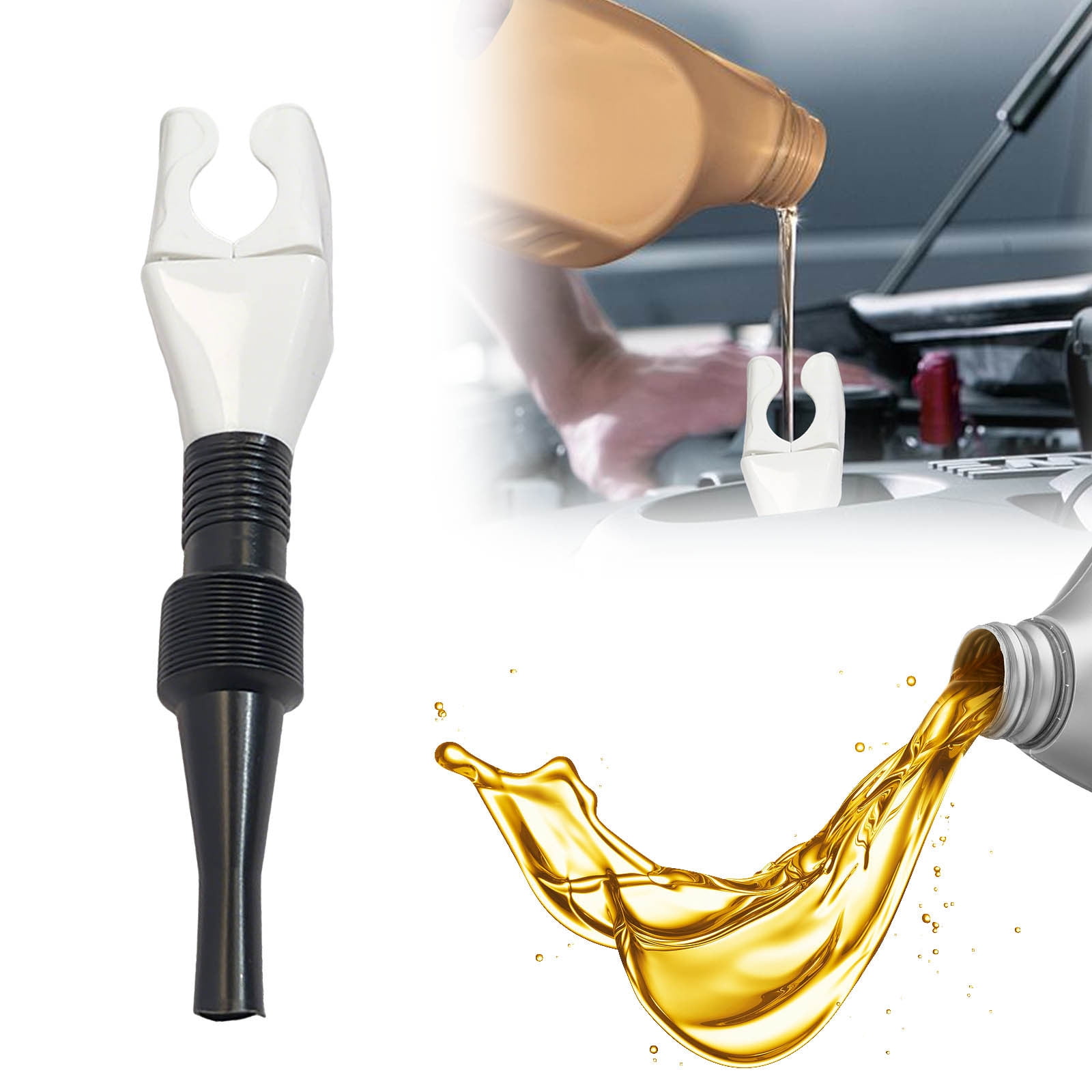 Universal Car Tools Folding Buckle Funnel for Automotive Use Flexible ...