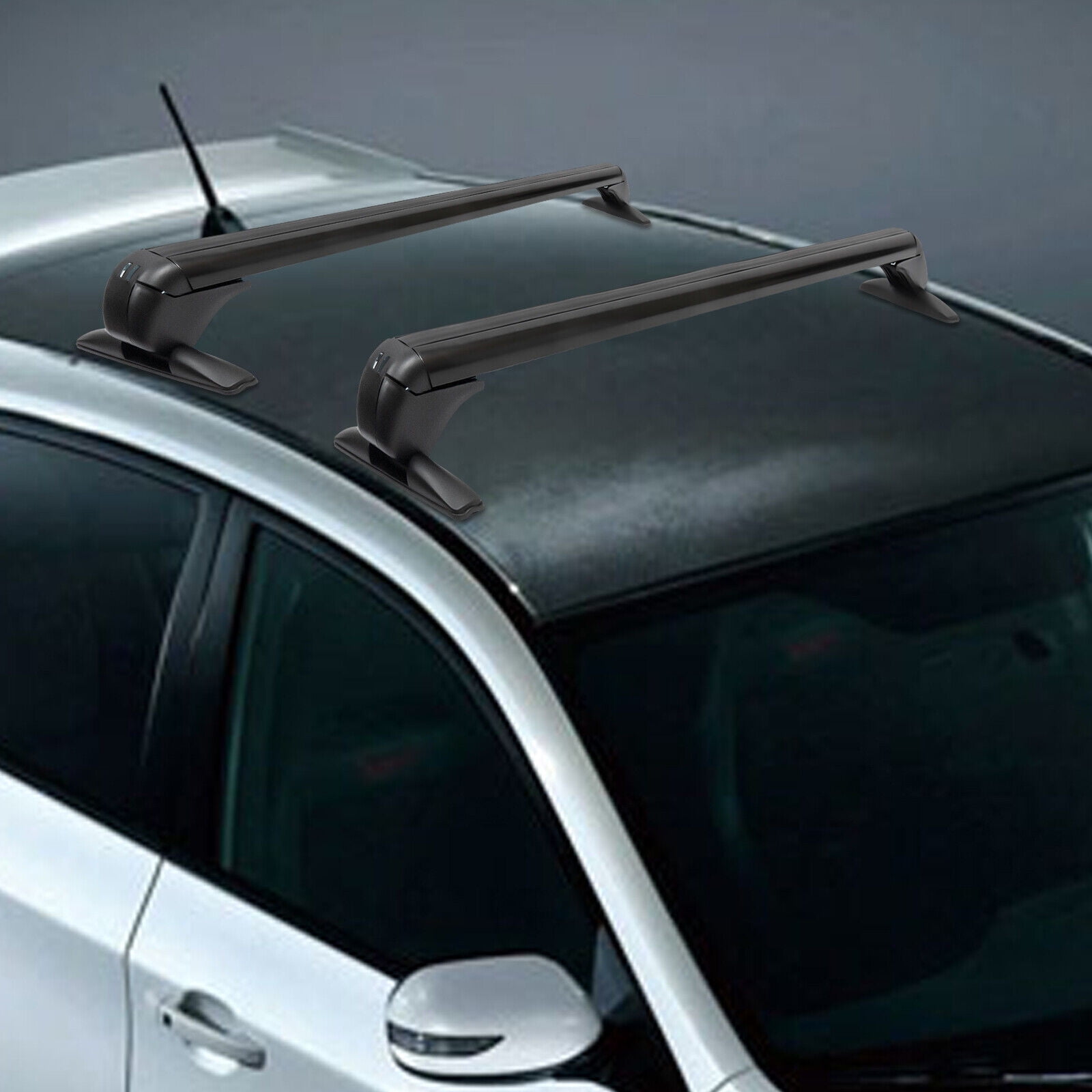 Universal Car Top Roof Rack Cross Bar Luggage Cargo Carrier Rack SUV ...