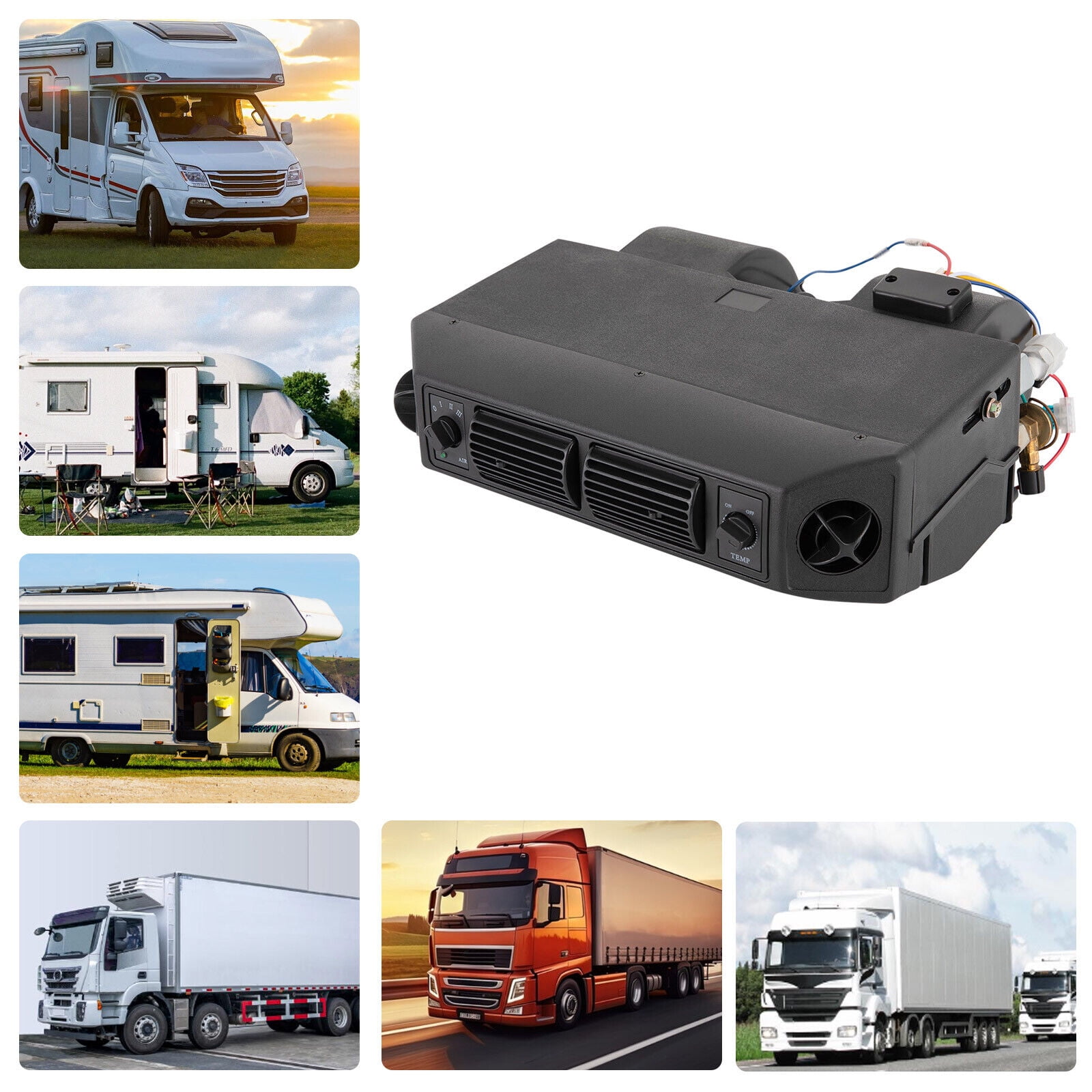 Universal Car Truck Under Dash A/C Air Conditioning Evaporator Cool 12V ...