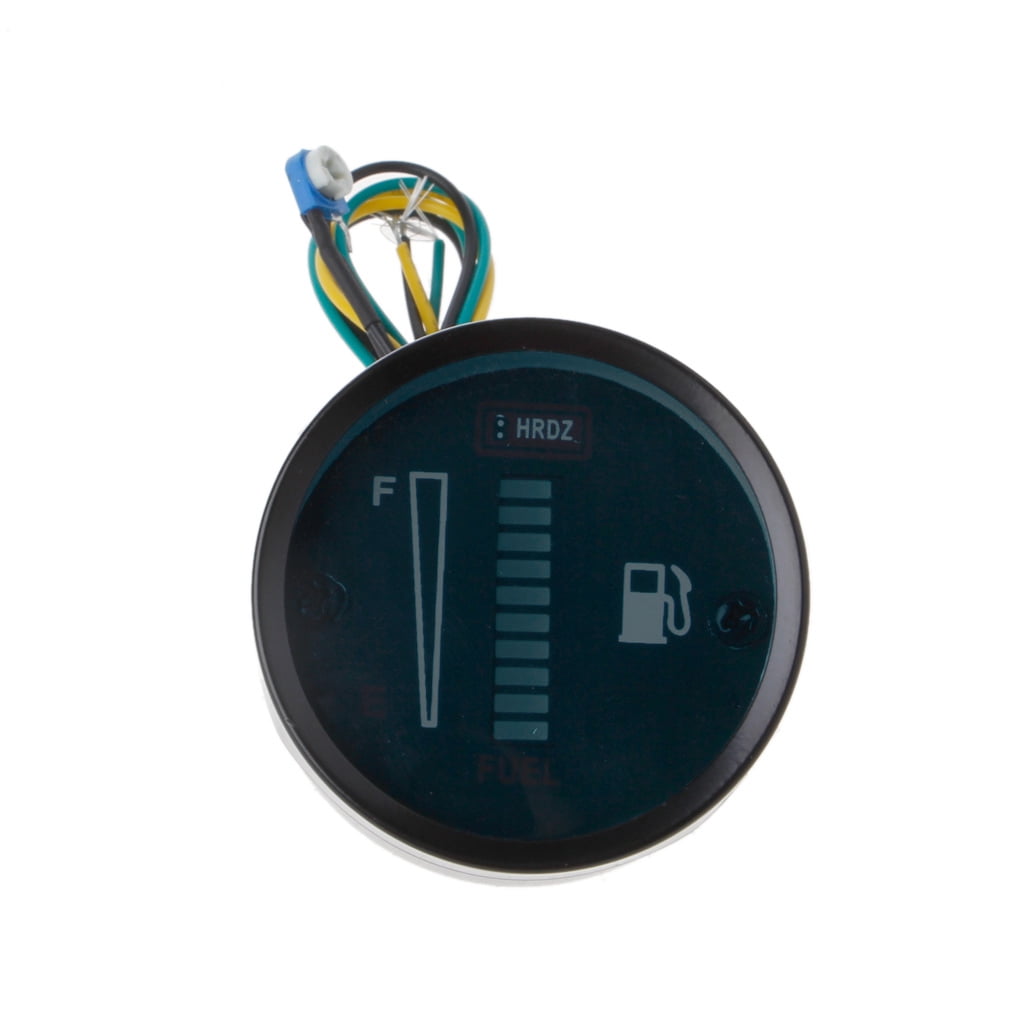 Universal Car Truck Vehicle Fuel Gauge 12V Fuel Level Display Gauge ...