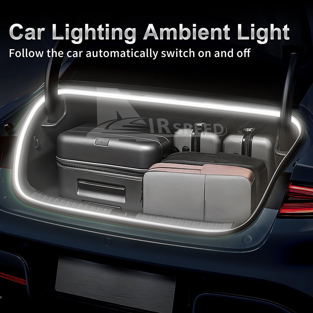 Universal Car Trunk Light LED Ambient Trim Light Atmosphere Light ...